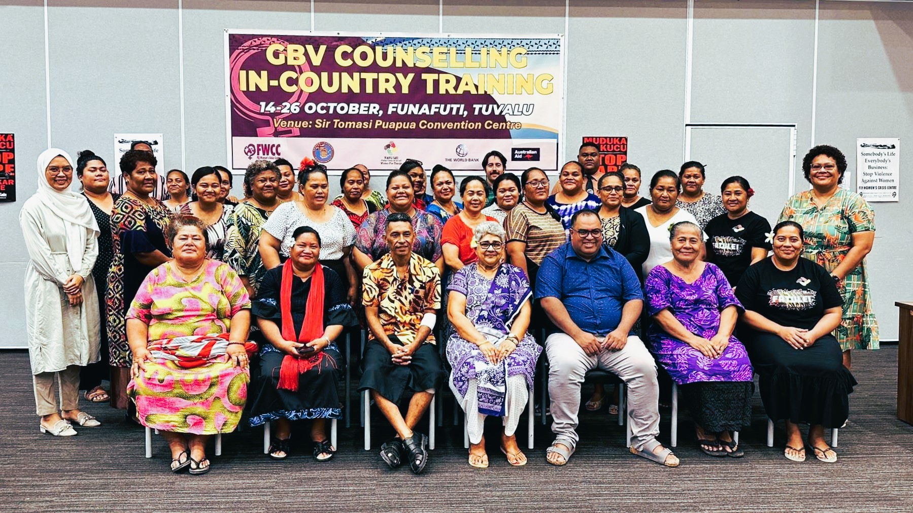 Gender-Based Violence Counsellor Training by FWCC starts in Tuvalu ...